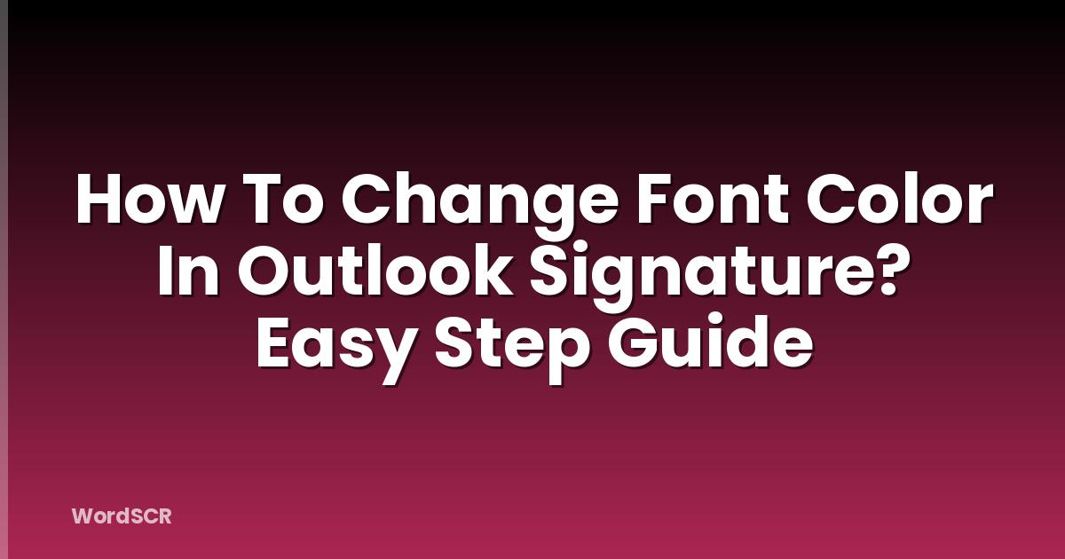 How To Change Font On Canvas? Easy Step Guide | WordSCR