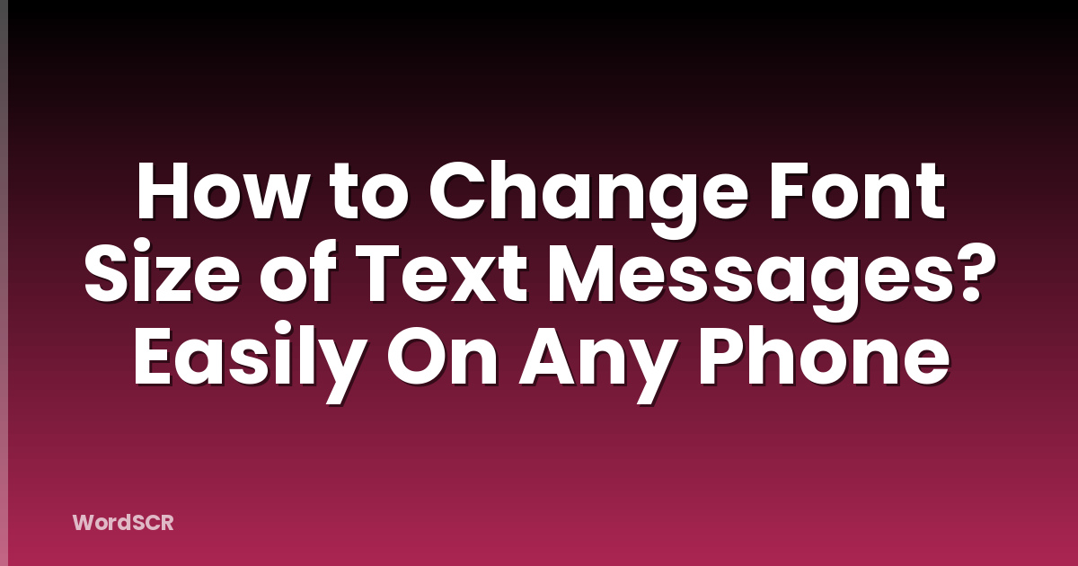 How To Increase Font Size In Word Shortcut? Quick Tips | WordSCR