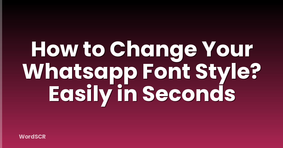 What Font Is Used On Warning Signs? - Official Standards | WordSCR