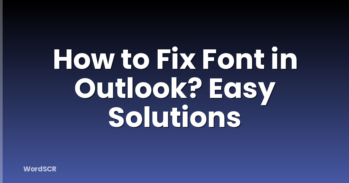 How To Add Fonts To Microsoft 365 Online? Effortless Guide | WordSCR