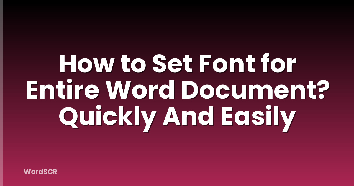 How To Set Font In Java Swing? A Simple Guide | WordSCR