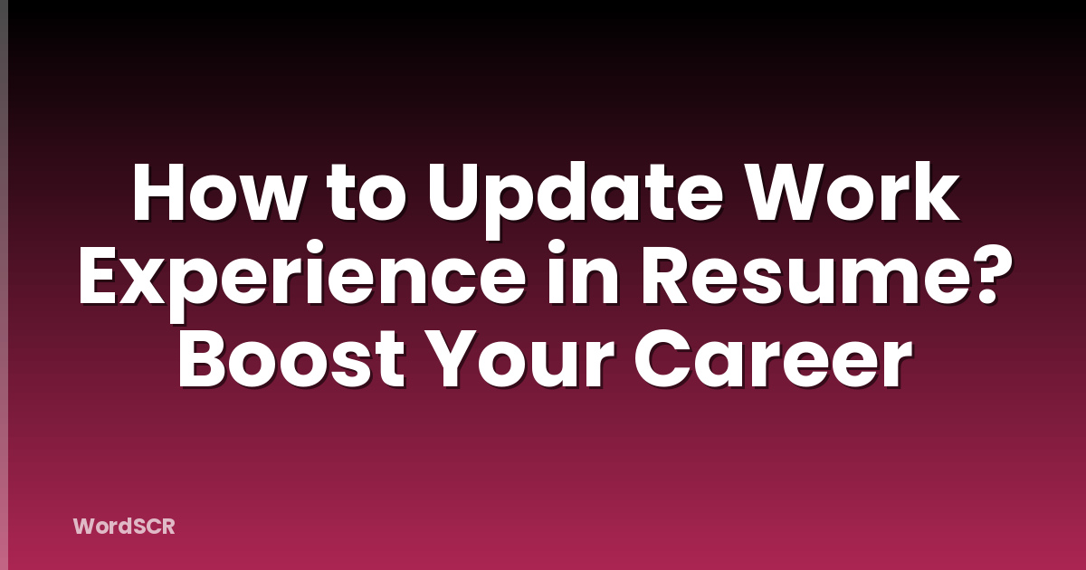 How To Download Your Resume From Indeed? A Step By Step Guide | WordSCR