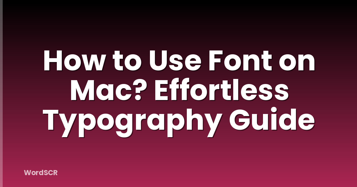 How To Use Montserrat Font In Css? A Step-by-Step Guide | WordSCR