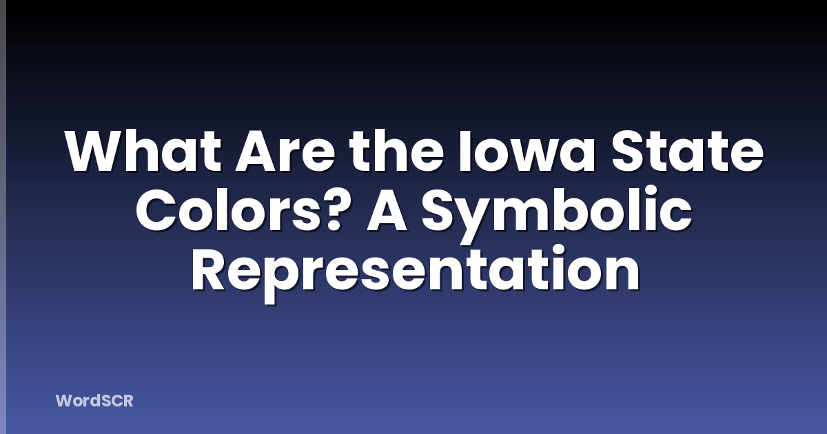 What Are The Colors Of Minnesota? State Symbols Explained | WordSCR