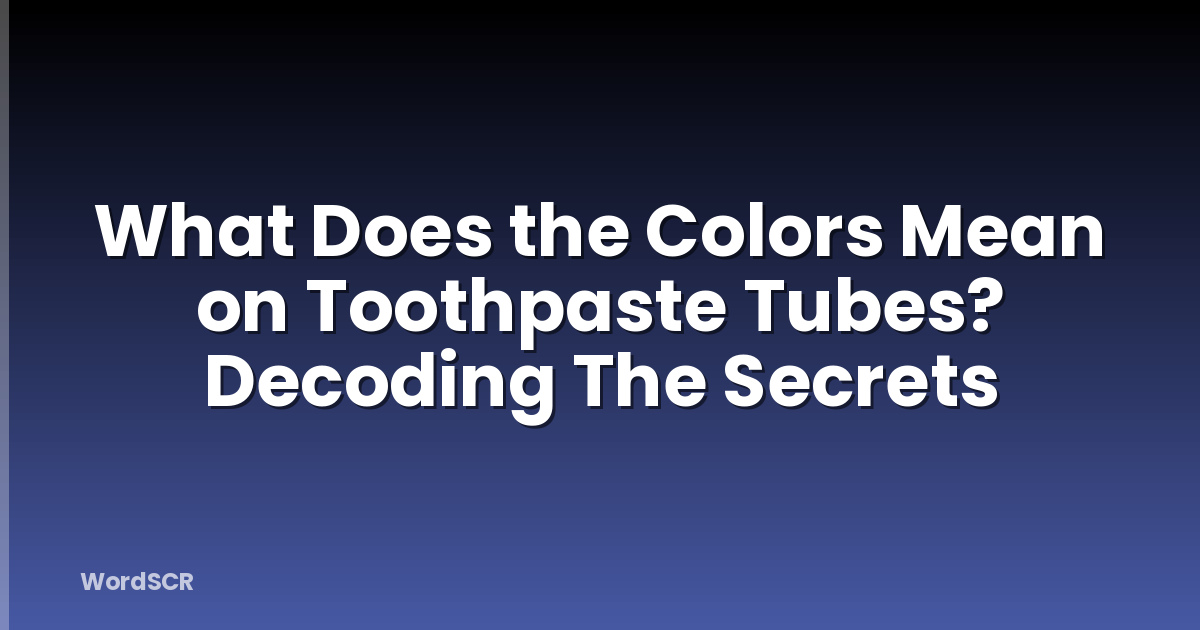 Colors That Mean Sadness? Psychological Insights | WordSCR