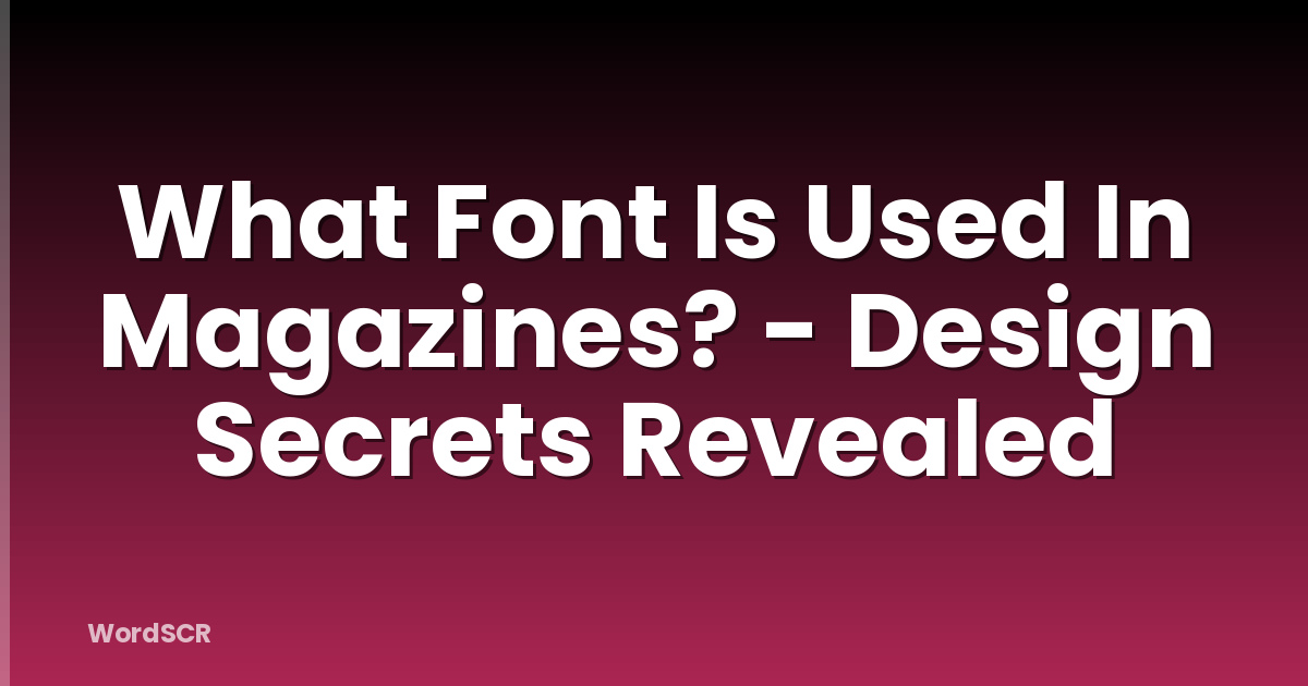 What Font Does Claude Ai Use? Behind The Scenes | WordSCR