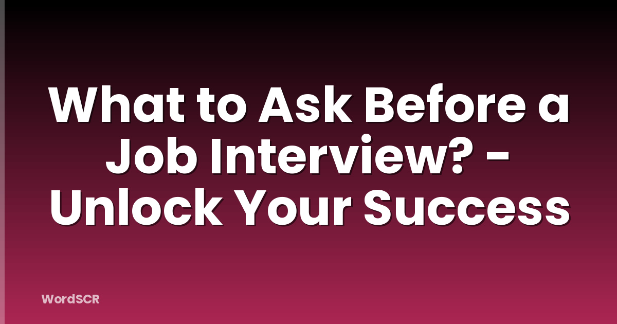 How To Answer Background Interview Question? - Expert Interview Answers ...