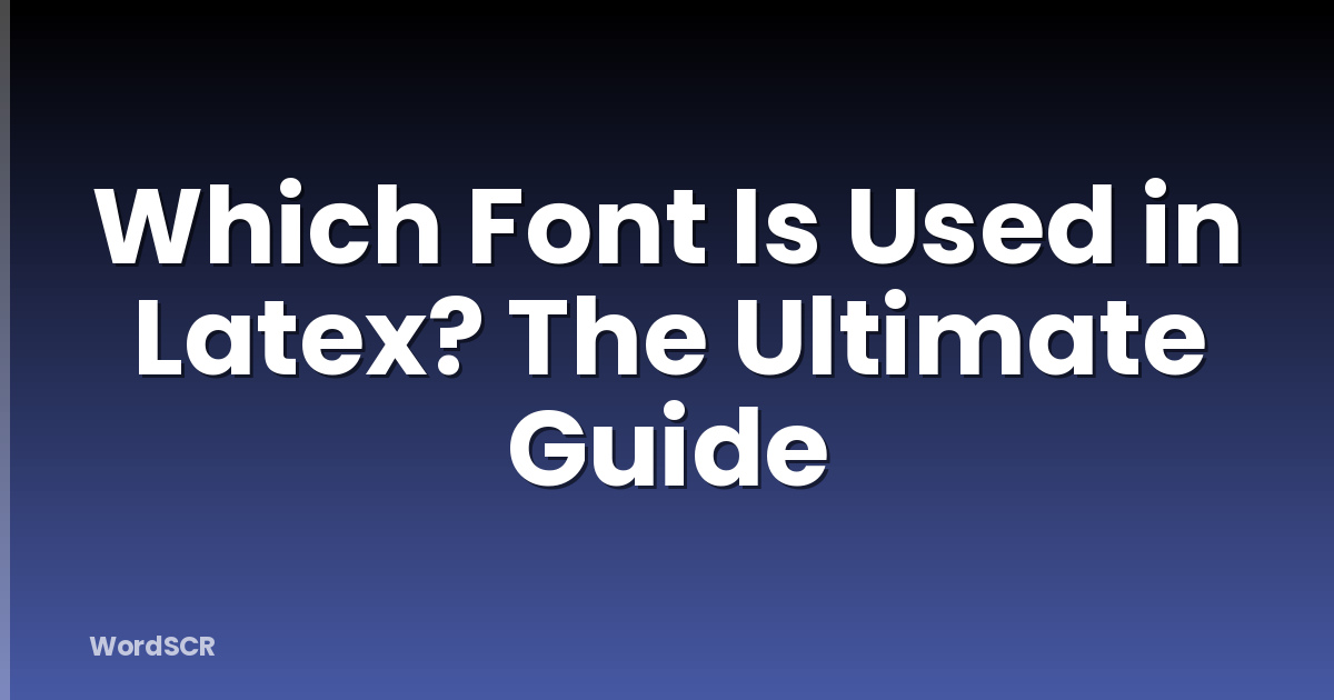 What Is The Font For Spotify Wrapped? - Revealed In Detail | WordSCR